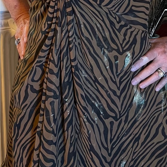 Atelier Alyce | Dresses | Sexy Satin Dress Tiger Print Sexy Prom ...